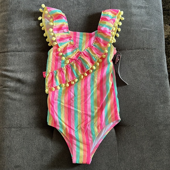 Nicole Miller | Swim | Nicole Miller Girls One Piece Bathing Suit ...